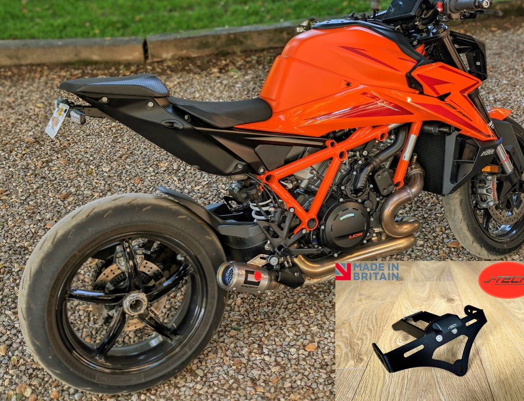 KTM 1390 Super Duke R and Evo Tail Tidy 2024 PLUG & PLAY. Fender Elimi ...