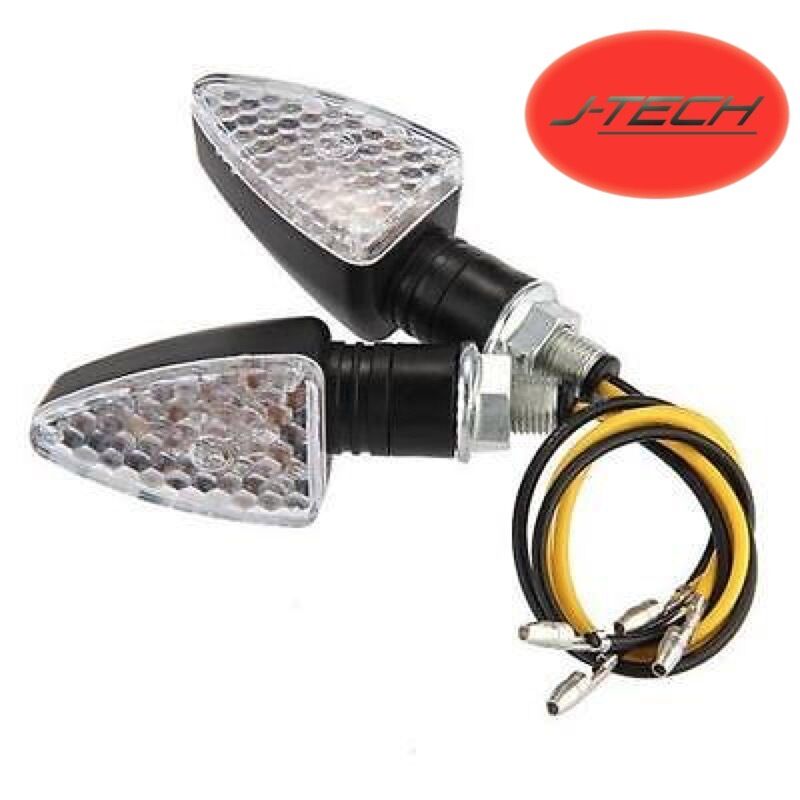 2 x LED Motorcycle Indicators, From J-TECH . 15 LED Universal Fit – J ...